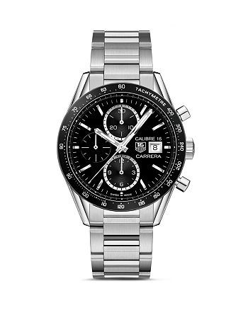 TAG Heuer Carrera Automatic Tachymeter Watch, 41mm | Bloomingdale's