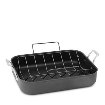 Calphalon Signature Nonstick Cookware 16" Roaster with Rack ...