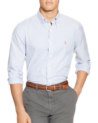 Polo Ralph Lauren Striped Oxford Classic Fit Button-Down Shirt ...
