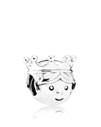 Pandora Charm - Sterling Silver Precious Prince, Moments Collection ...