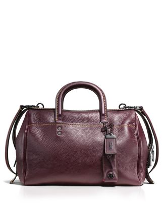 COACH Rogue Bag in Glovetanned Pebble Leather | Bloomingdale's Handbags