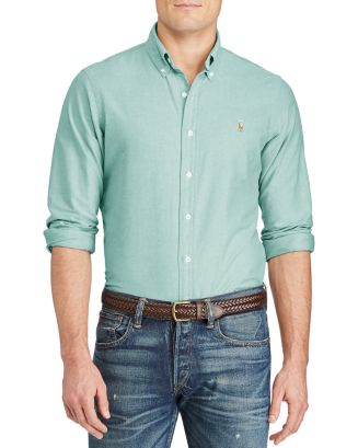 Polo Ralph Lauren Cotton Oxford Classic Fit Button-Down Shirt ...