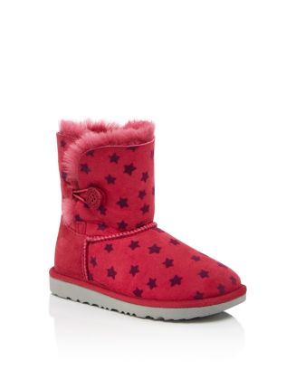UGG® Girls' Bailey Button Star Print Boots - Little Kid, Big Kid ...