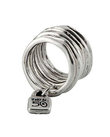Uno de 50 Stacked Lock Ring | Bloomingdale's