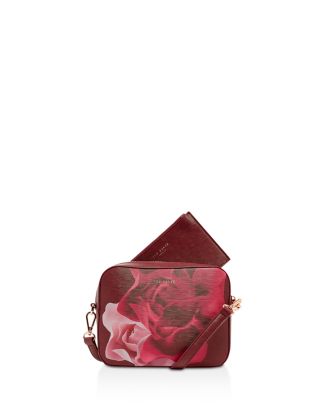 Ted Baker Idalai Porcelain Rose Leather Camera Bag | Bloomingdale's