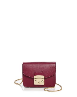 Furla Metropolis Mini Leather Crossbody | Bloomingdale's