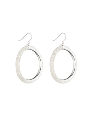 Ralph Lauren Frozen Hoop Earrings | Bloomingdale's