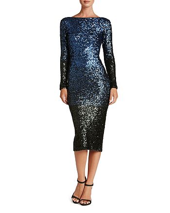 Dress the Population Emery Ombré Sequin Dress | Bloomingdale's