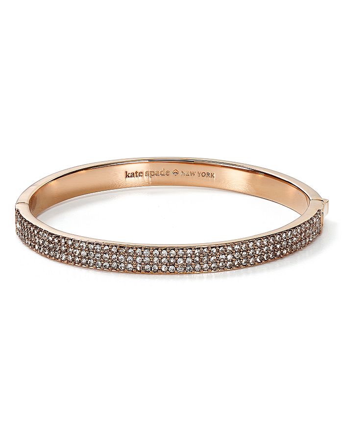 kate spade new york Pavé Row Bangle | Bloomingdale's