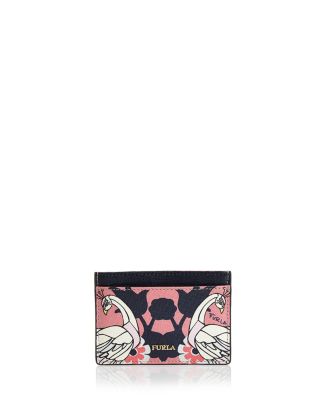 Furla Babylon Small Leather Card Case | Bloomingdale's
