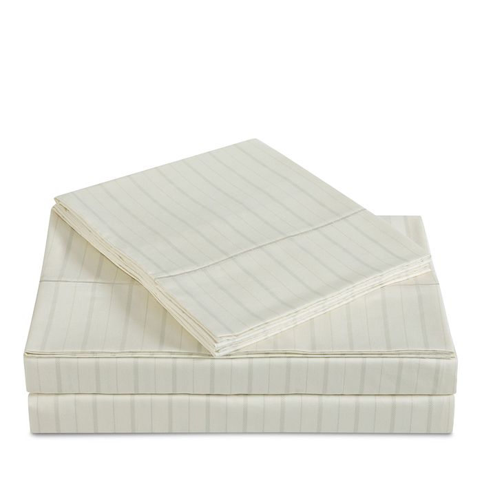 Charisma Striped Wrinkle-Free Sheet Set, Queen | Bloomingdale's