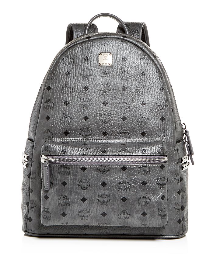 MCM Visetos Medium Stark Studded Backpack | Bloomingdale's