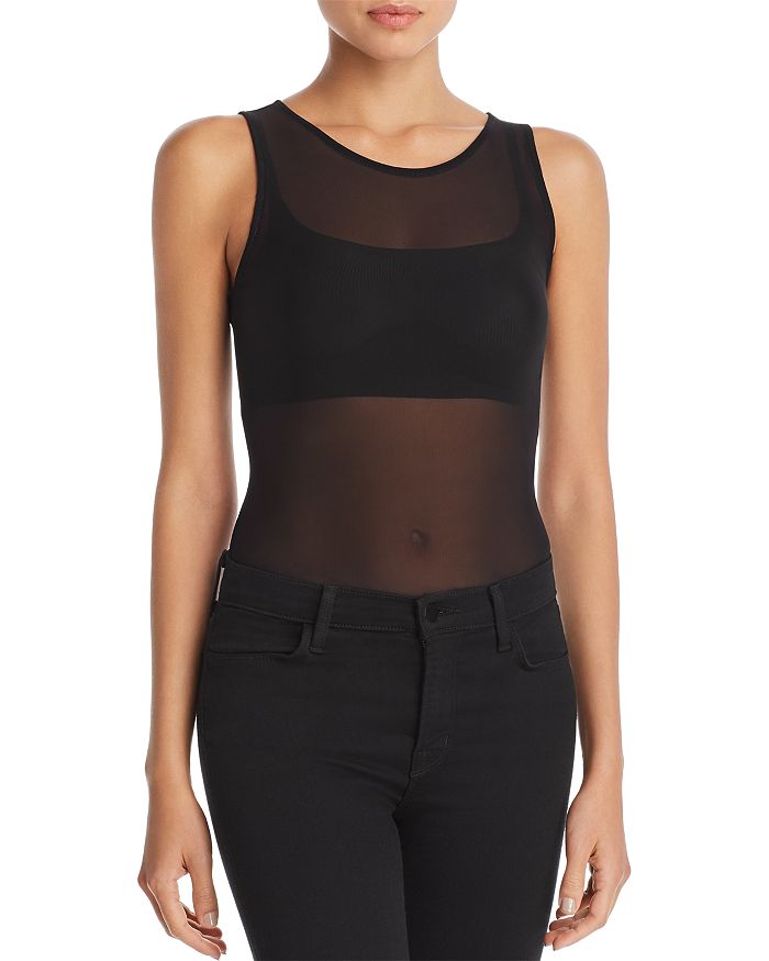FORE Sheer Mesh Bodysuit | Bloomingdale's