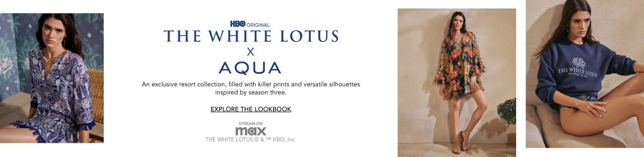 One Piece The White Lotus x AQUA Collection - Bloomingdale's